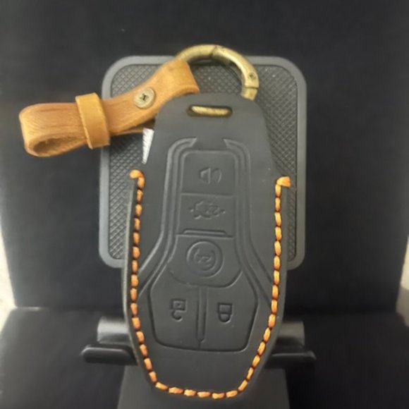 Ford | Other | Ford Leather Key Fob Cover Case Black5b 836 | Poshmark